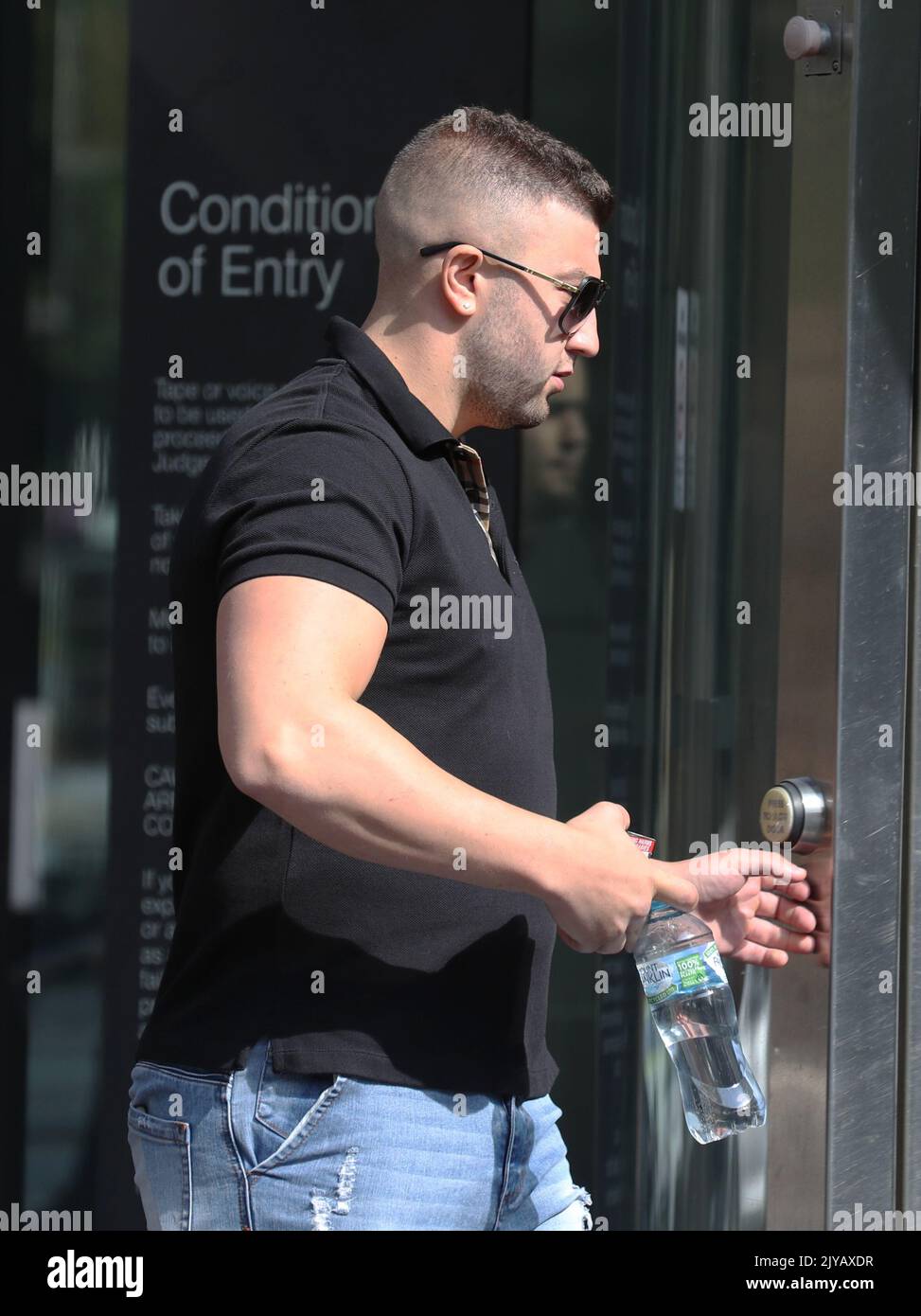 Anthony Mokbel arrives at the County Court of Victoria in Melbourne ...
