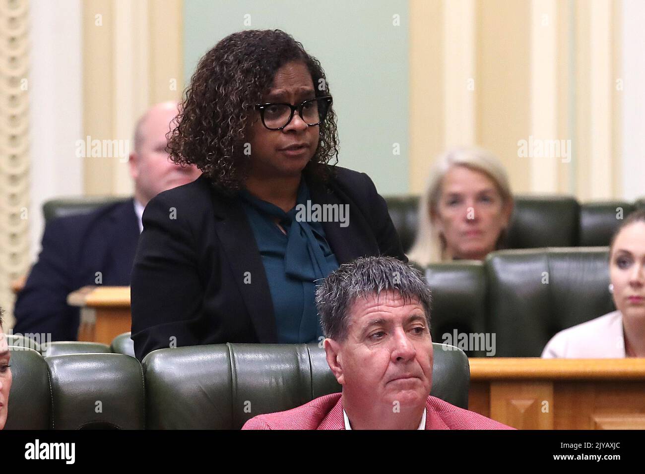 Queensland member for Cook Cynthia Lillian Lui speaks during Question ...