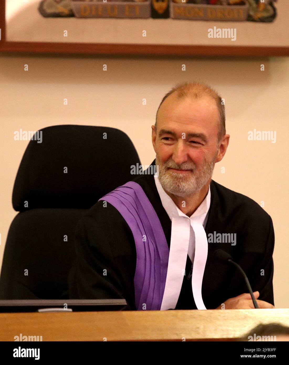 Special sitting for new Judge Ian Press being appointed to the bench at ...