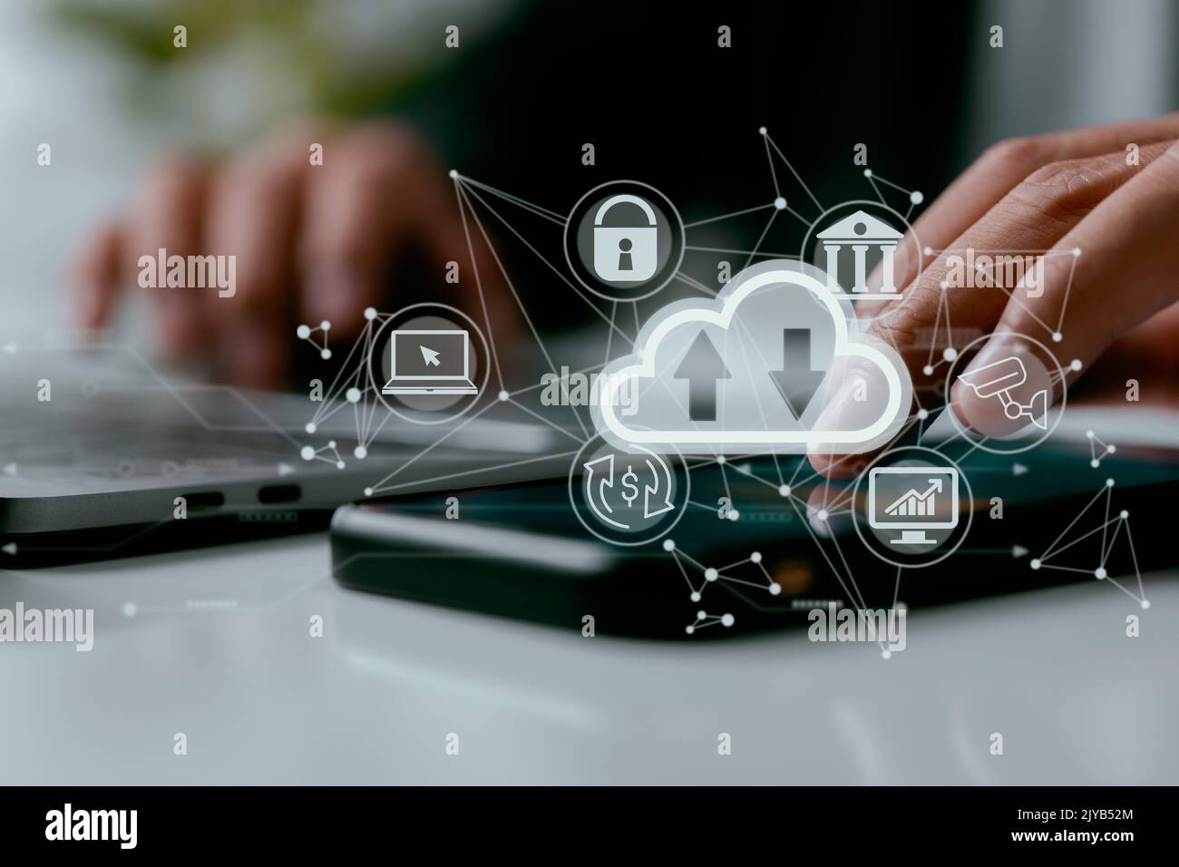 Computer networking concept diagram hi-res stock photography and images ...