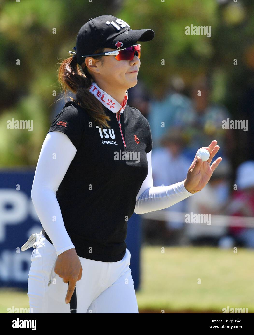 Hee Young Park for Korea during day 1 of the Women's Australian Open ...