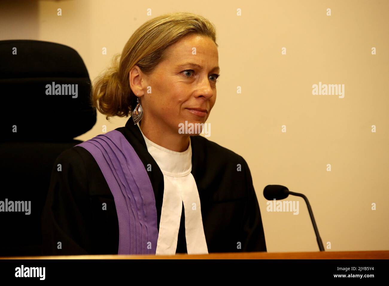 Judge Joana Fuller poses for a portrait at the District Court in ...