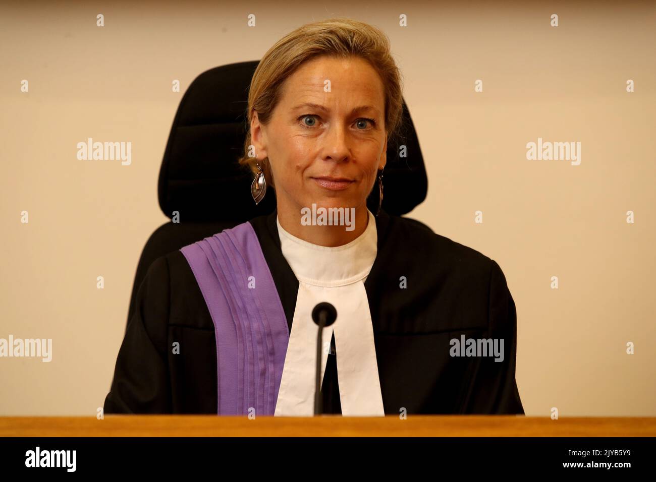 Judge Joana Fuller poses for a portrait at the District Court in ...