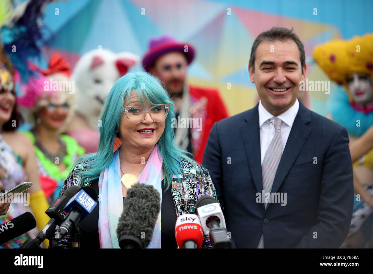Fringe Festival Director Heather Croall and South Australian Premier ...