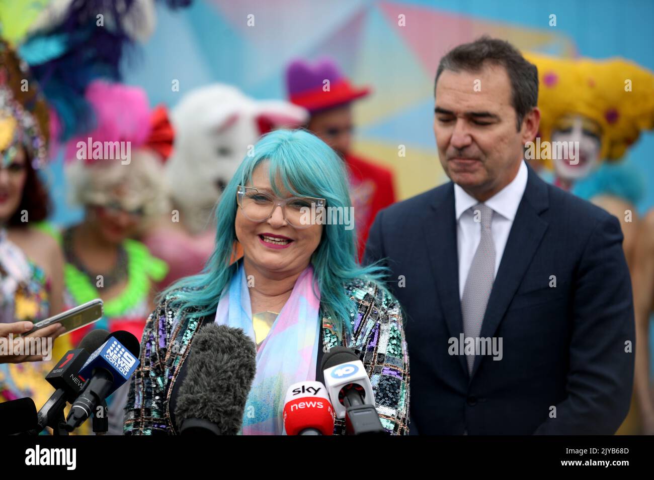 Fringe Festival Director Heather Croall and South Australian Premier ...