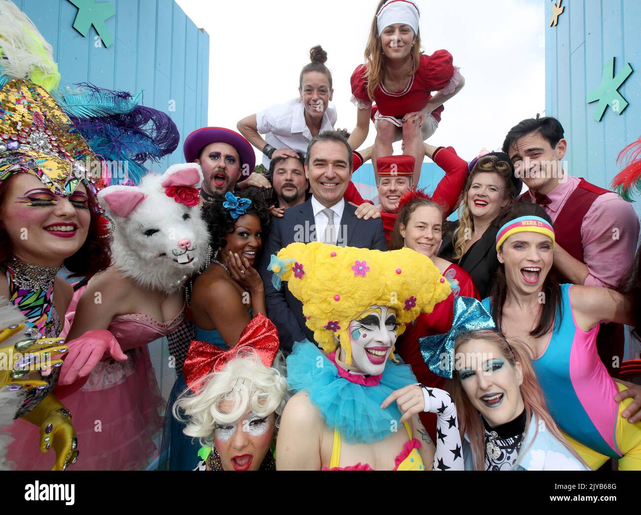South Australian Premier Steven Marshall poses for a photo with ...