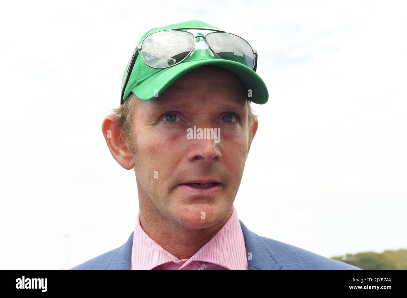 Trainer Mark Gee is seen after Cap’s Boy wins race 1, the TAB Highway ...