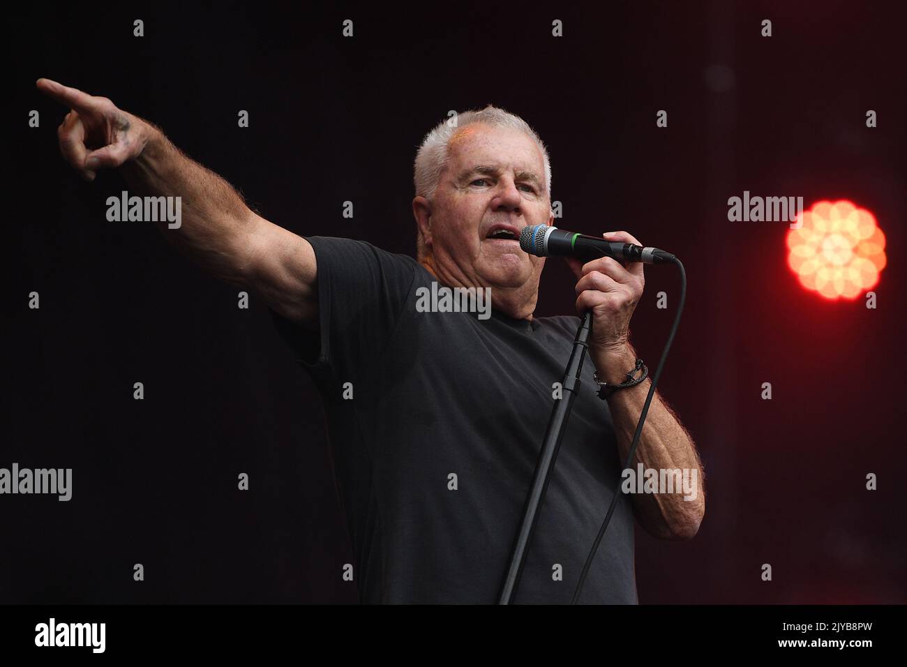 Daryl Braithwaite performs during the Fire Fight Australia bushfire ...