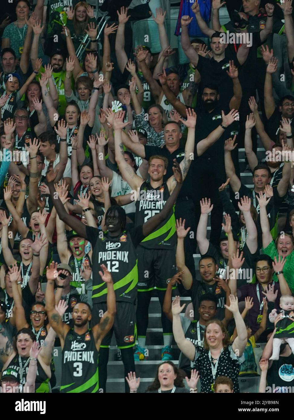 John Roberson of the Phoenix, Deng Acuoth of the Phoenix and Daniel ...