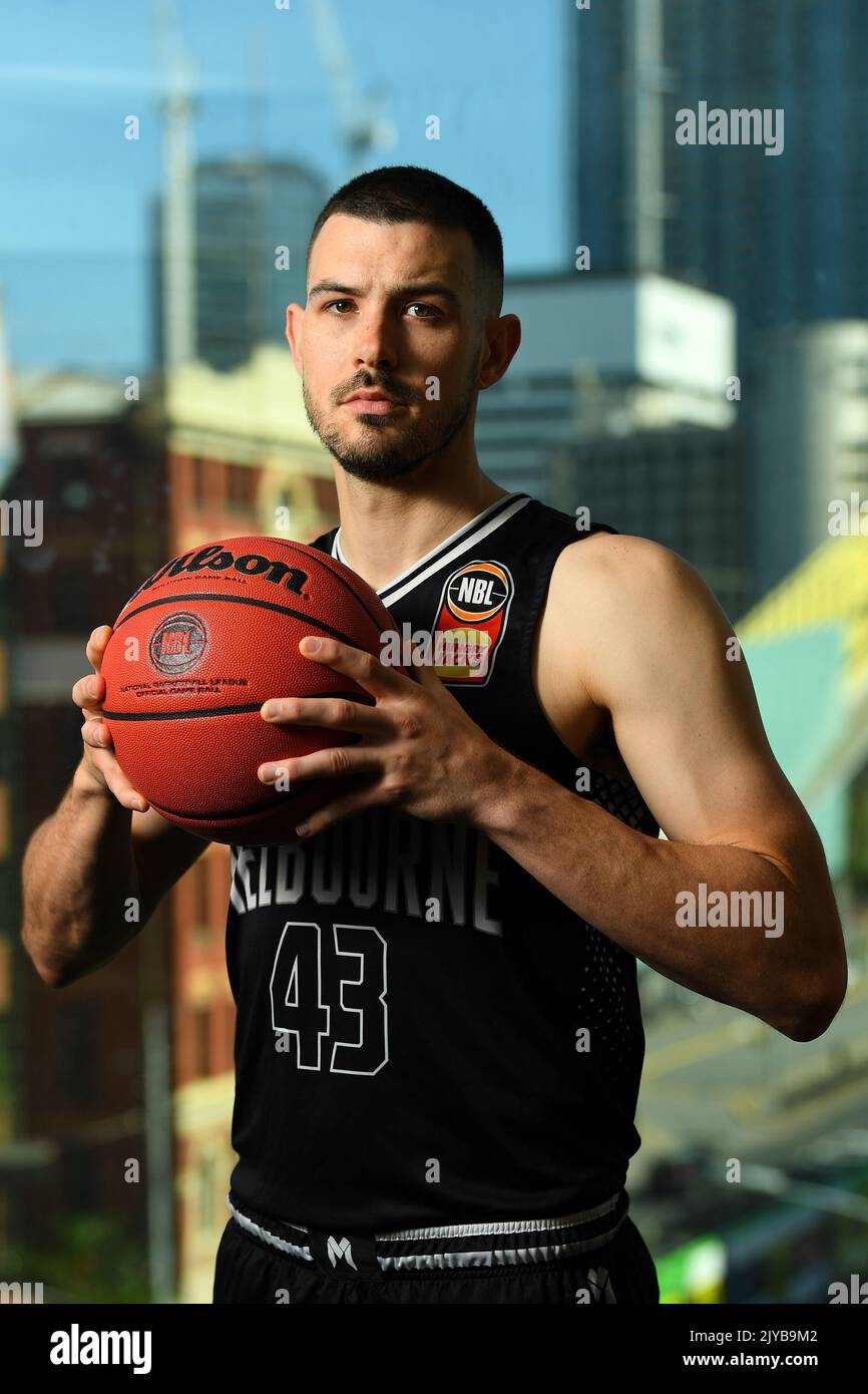 Chris Goulding of Melbourne United poses for a photograph during an NBL ...