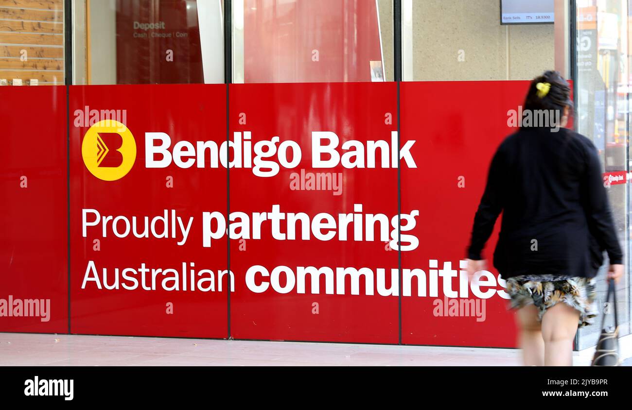 A generic photo of a Bendigo Bank in Adelaide, Monday, February 17 ...