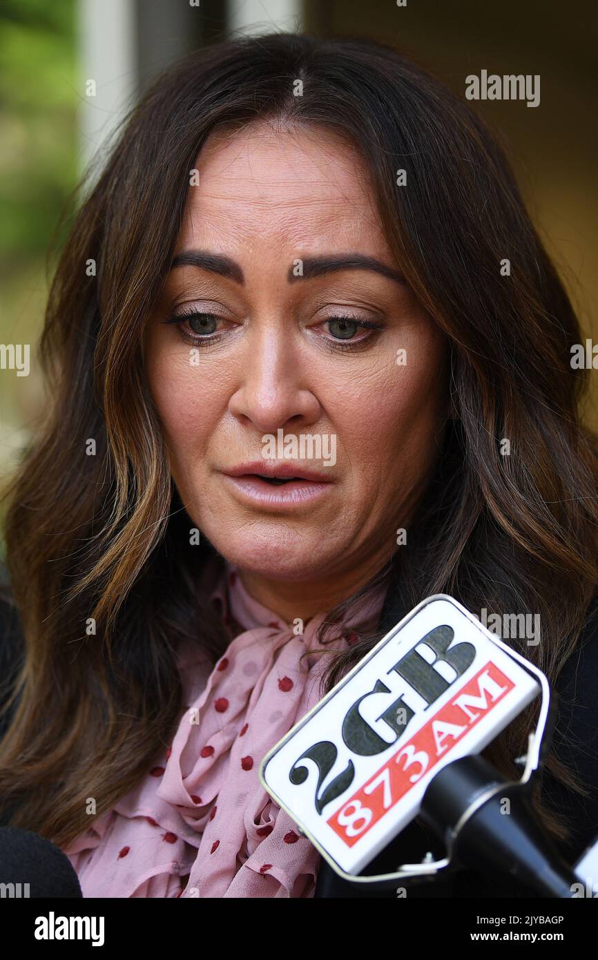 Michelle Bridges leaves Waverley Court in Sydney, Tuesday, February 18 ...