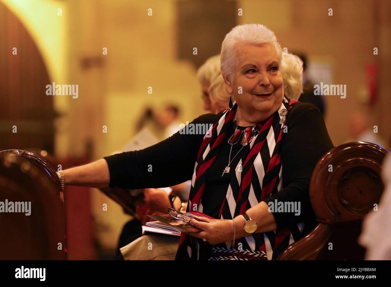 Barbara Bowers attends the official ceremony to mark the formal opening ...