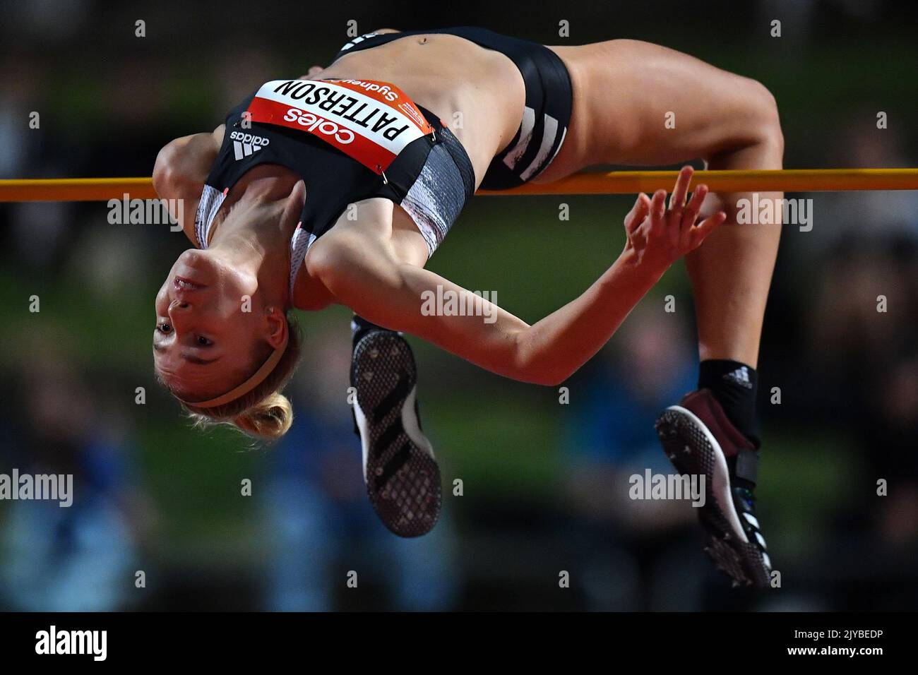 Eleanor Patterson in the Women's High Jump during the 2020 Sydney Track ...