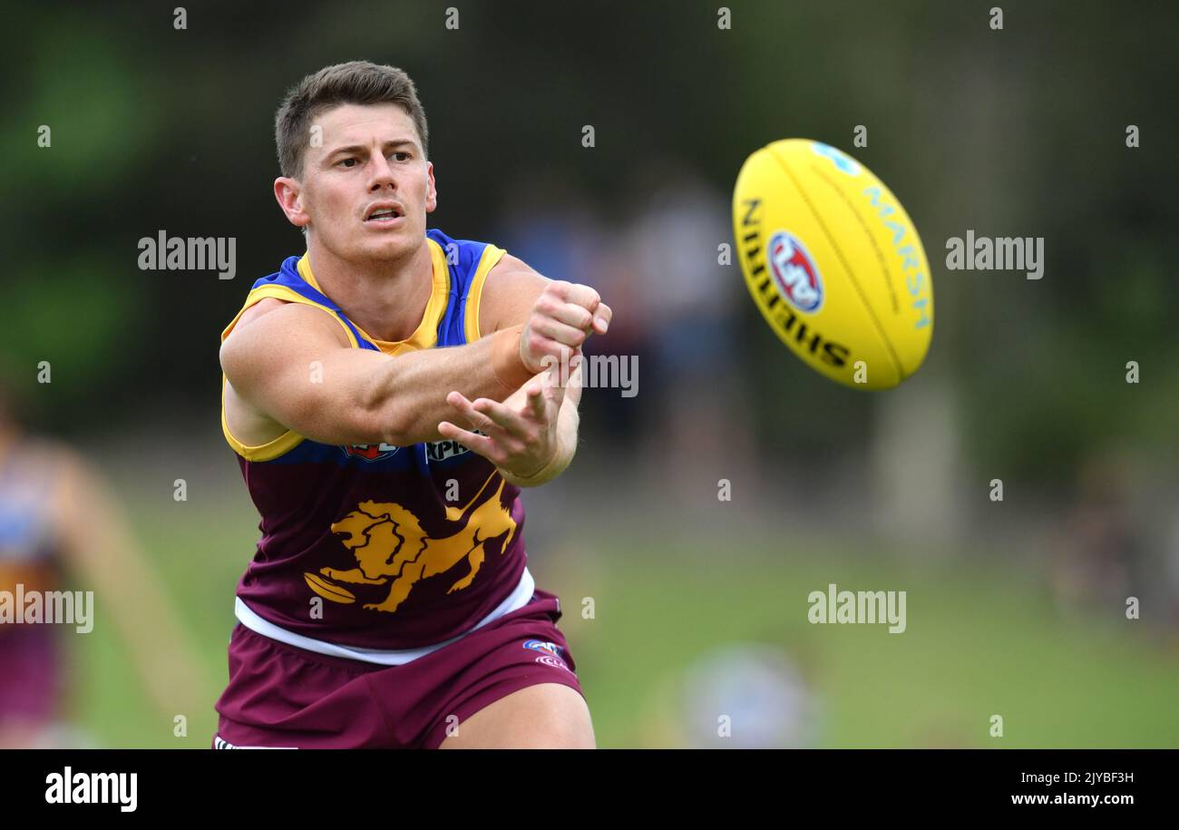 Dayne Zorko of the Lions in action during the AFL Marsh Community ...