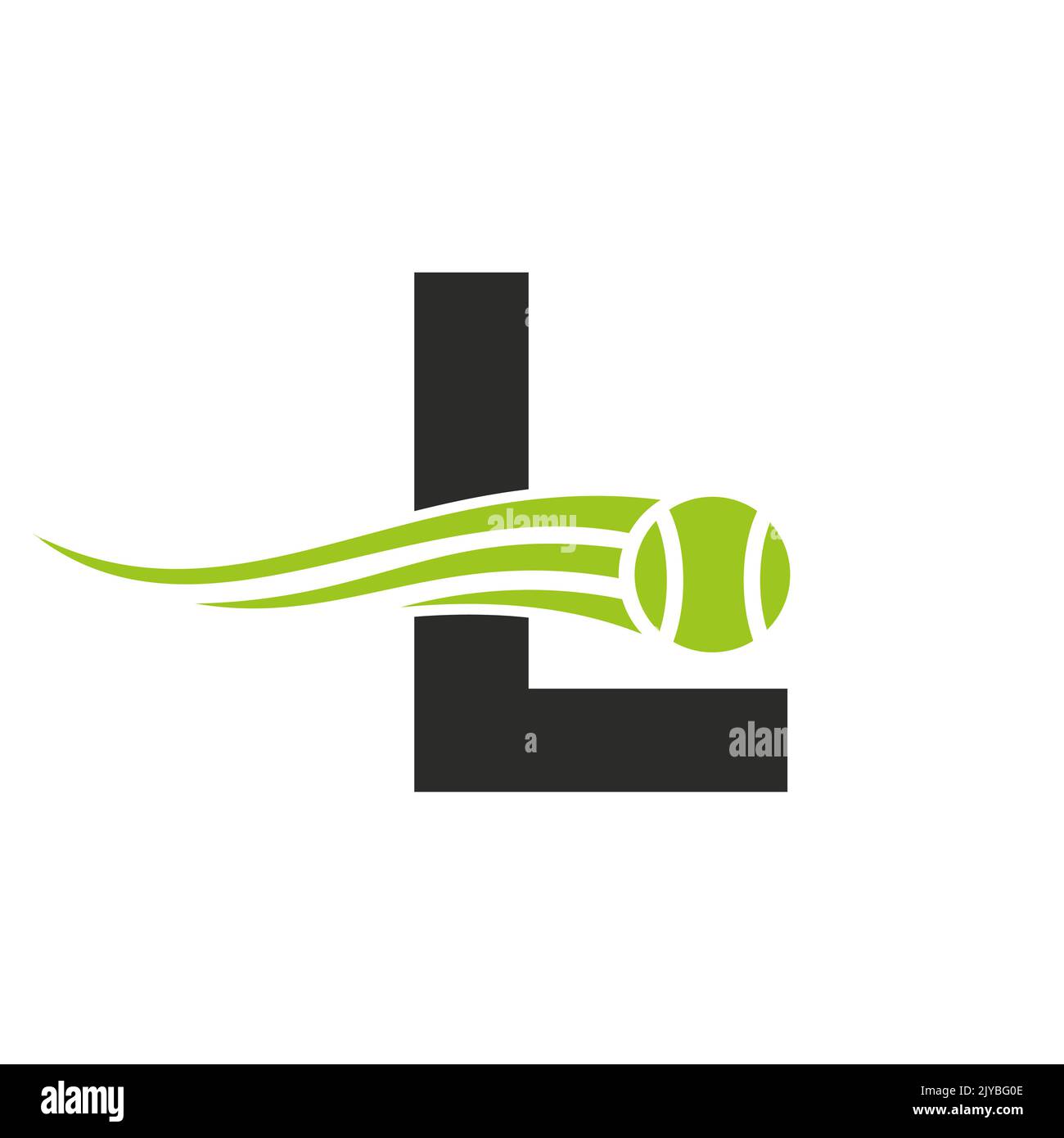 Letter L Tennis Club Logo Design Template. Tennis Sport Academy, Club ...