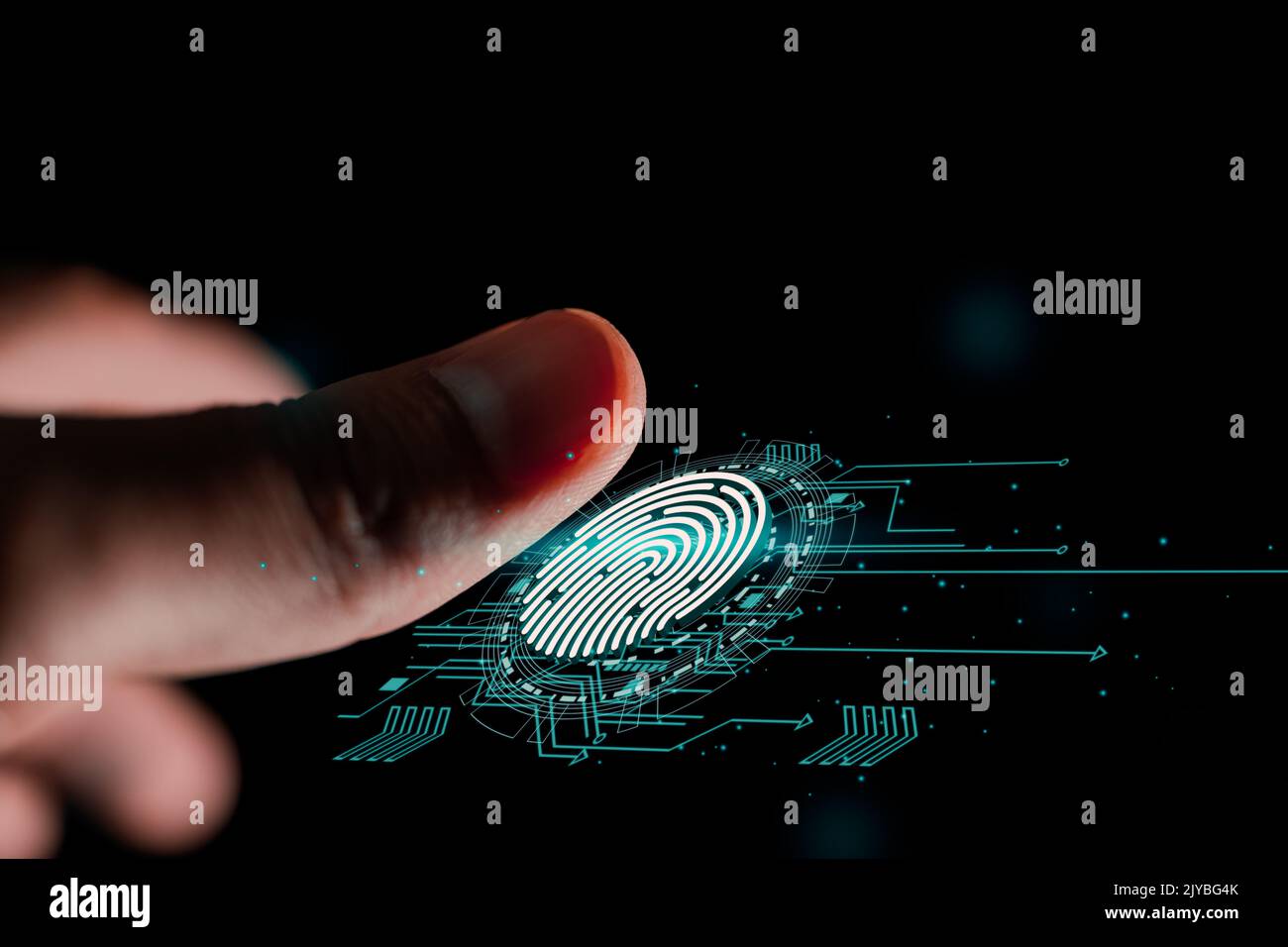 Future security technology. Fingerprint scan provides security access ... Future security technology. Fingerprint scan provides security access ...