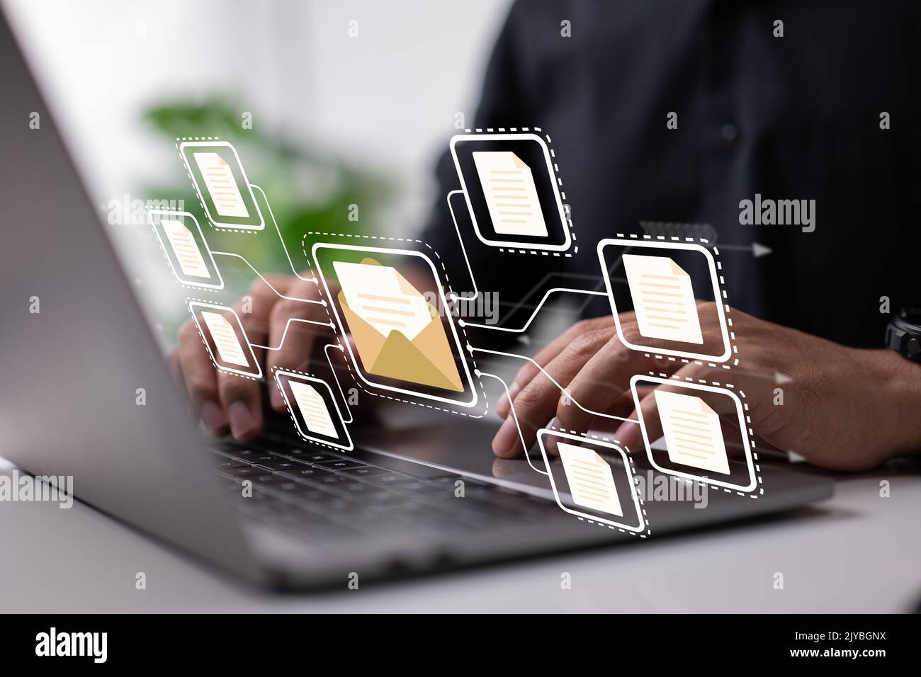 IT workers use a Document Management System (DMS), an online ...