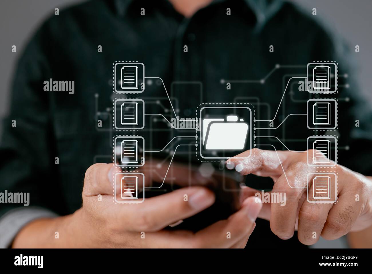 Files, knowledge, and documentation in a business with ERP, use a Document Management System ...