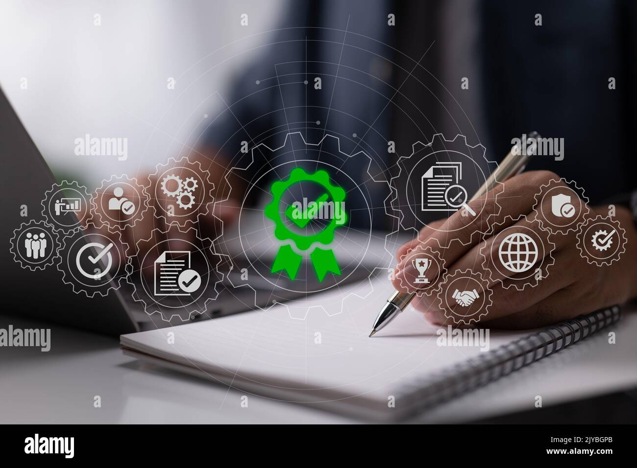 The concept of quality control is based on ISO standards, and the ...