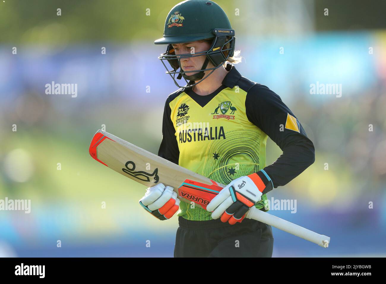 Rachael Haynes of Australia leaves the field after being dismissed by ...