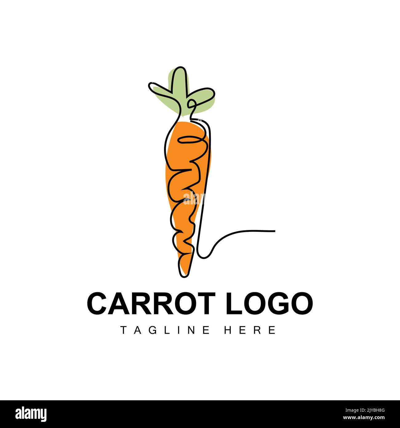 King logo carrot hi-res stock photography and images - Alamy