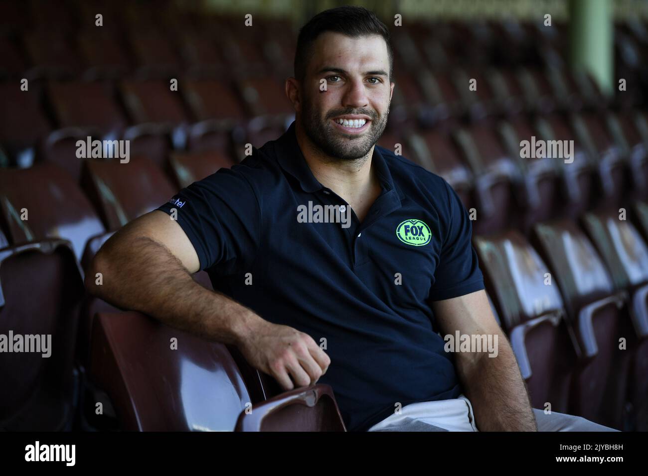 Sydney Roosters NRL player James Tedesco poses for a photo during the ...