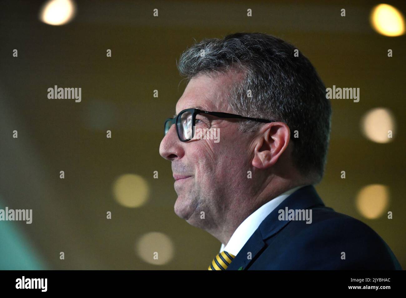 Minister for Resources Keith Pitt at a press conference at Parliament ...