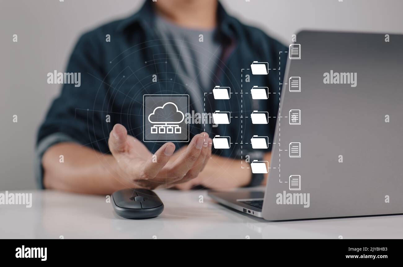 Document Management System Dms Program That Automates Managing And Archiving Data Files Idea