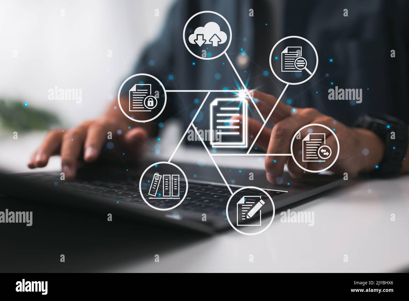 Corporate Files And Information Are Housed Searched And Managed Using A Dms Document