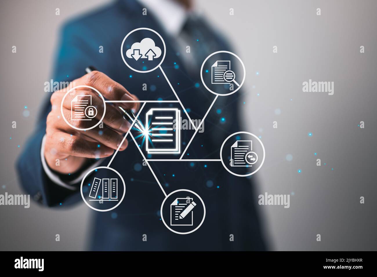 A Document Management System (DMS) is used to store corporate files and ...