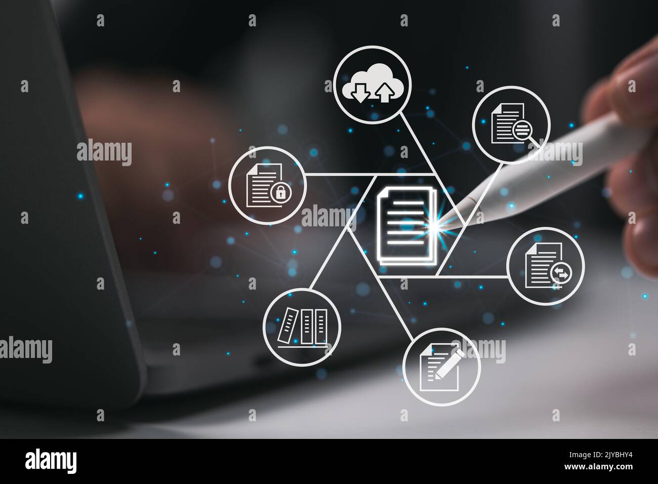 Corporate files and information are housed, searched, and managed by a ...