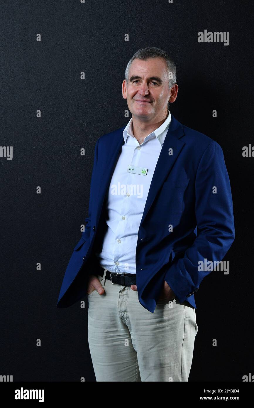 Managing Director and CEO of Woolworths Food Group Brad Banducci poses ...