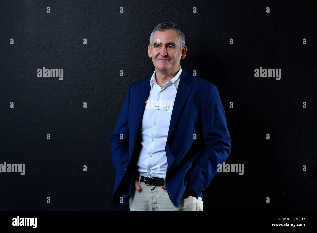 Managing Director and CEO of Woolworths Food Group Brad Banducci poses ...