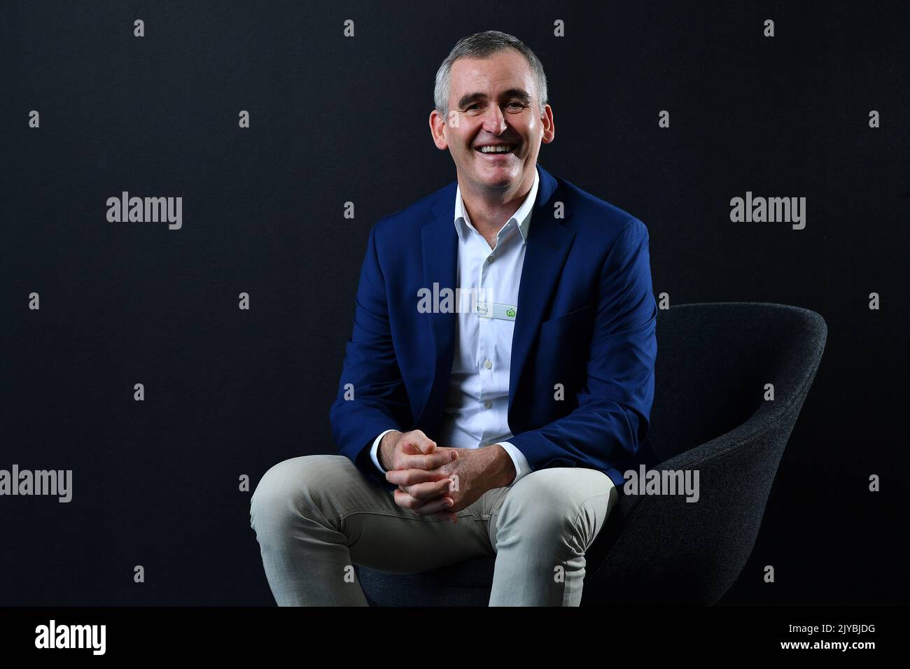 Managing Director and CEO of Woolworths Food Group Brad Banducci poses ...