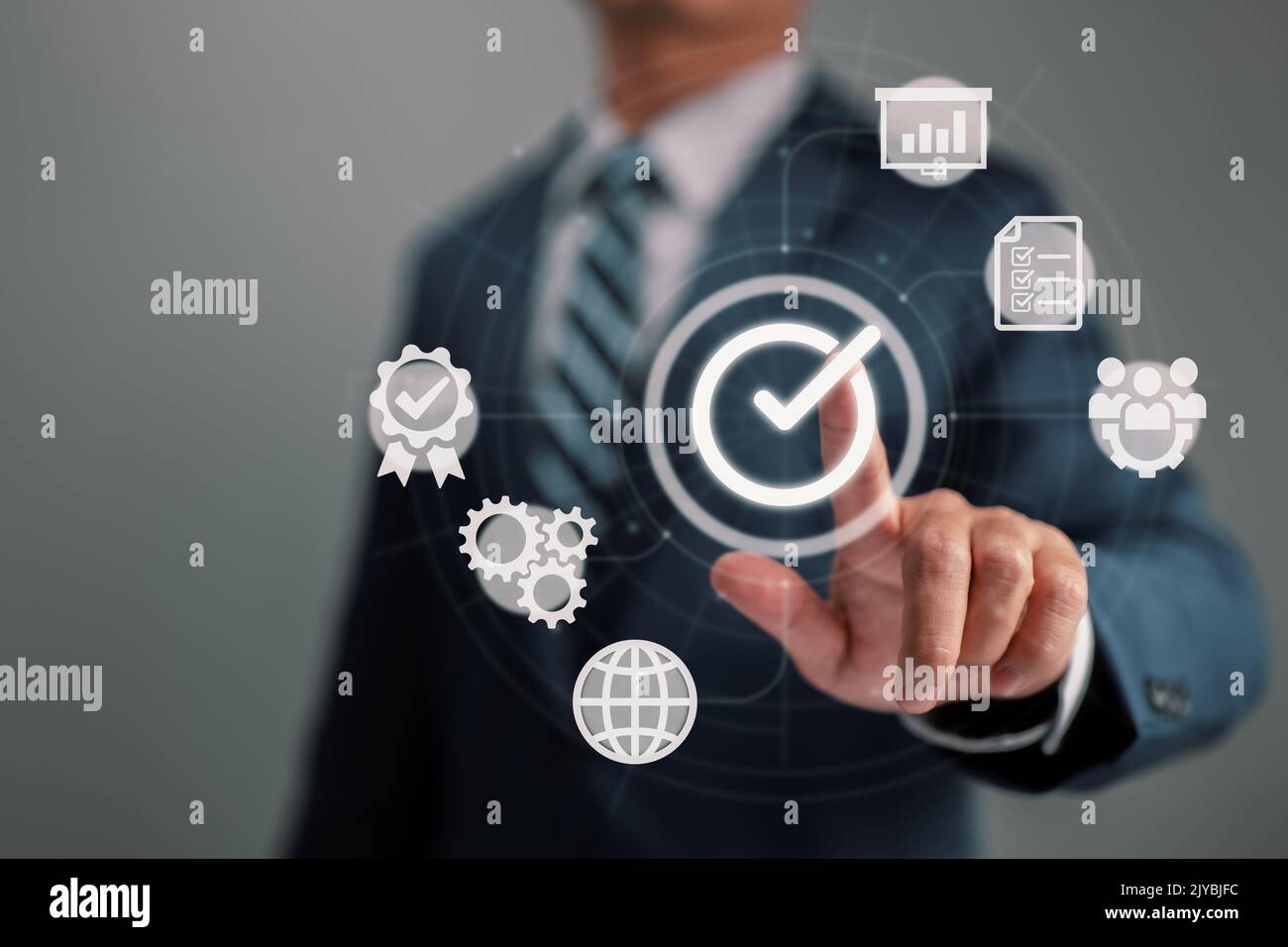 Quality management involves QA, QC, and improvement. Standardization ...