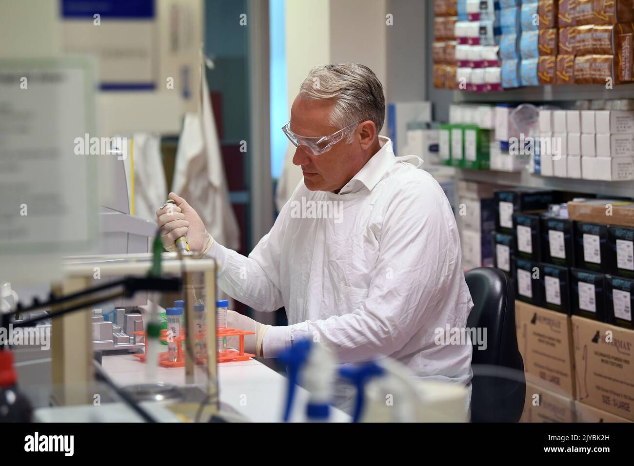 Clinical Associate Professor Michael Buckland poses for a photo inside ...