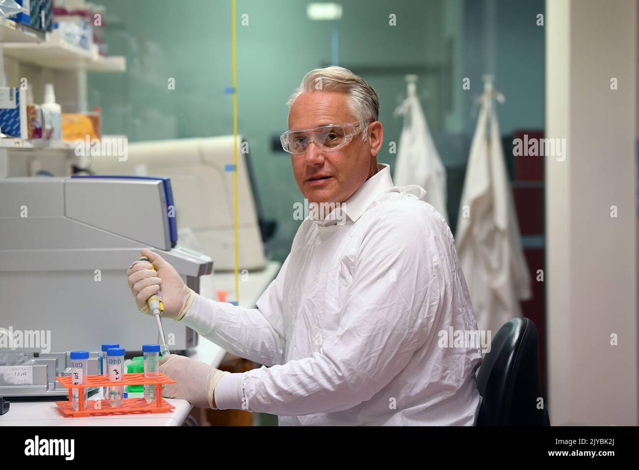 Clinical Associate Professor Michael Buckland poses for a photo inside ...