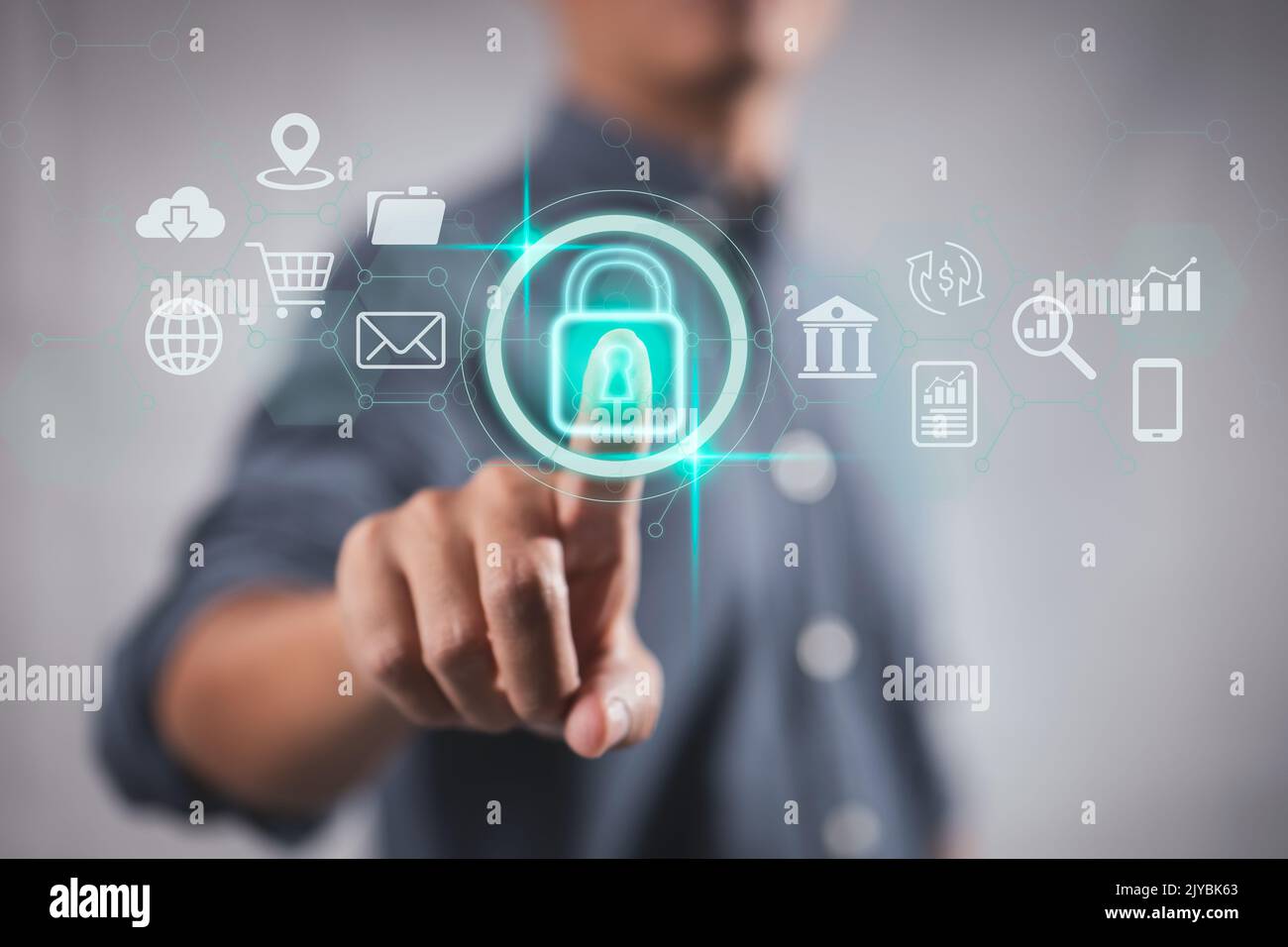 Concepts of cybersecurity and privacy are used to safeguard data ...