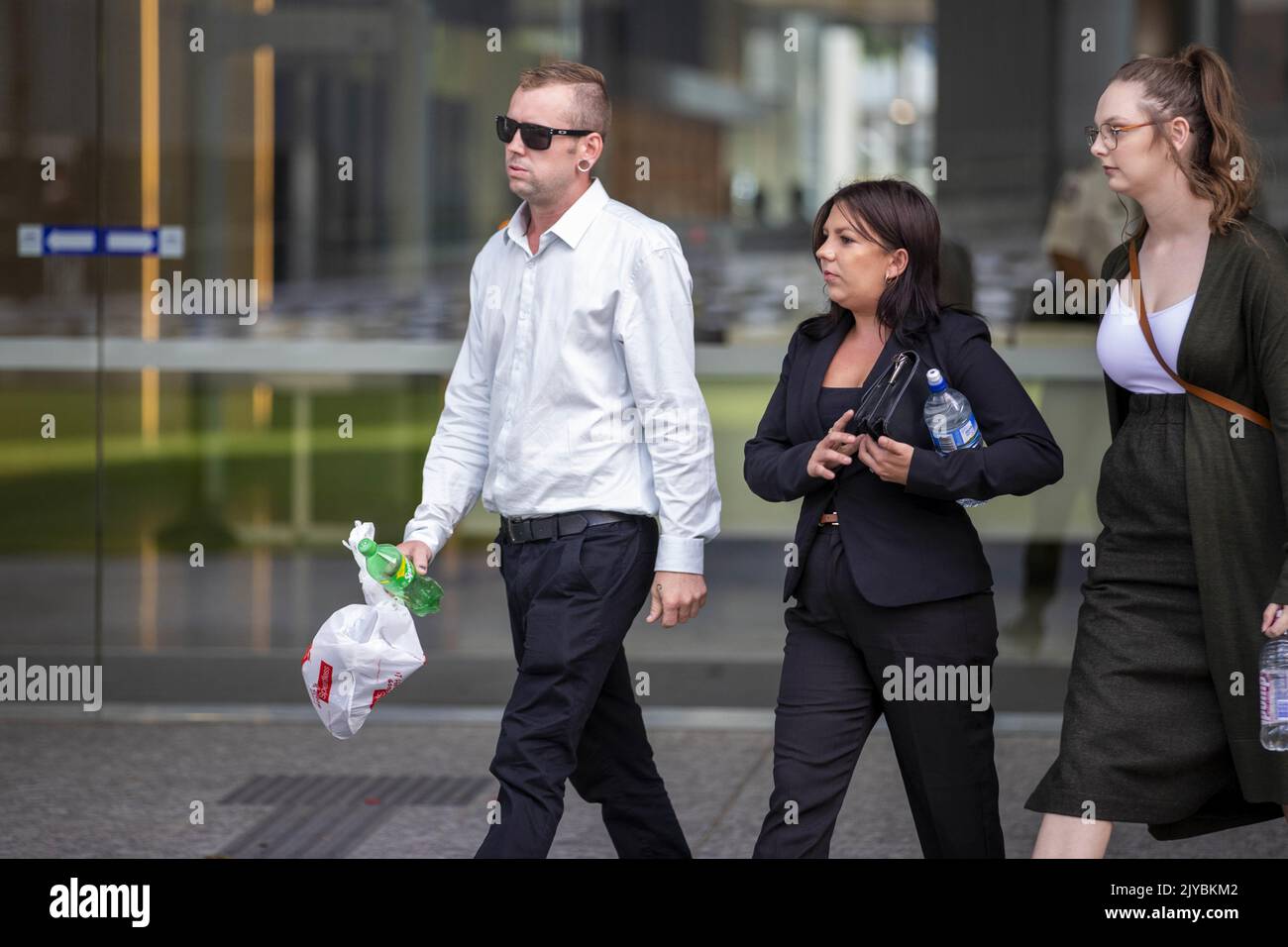 Witness Nathan Stocks Left And Tiffany Taylors Sister Chloe Taylor