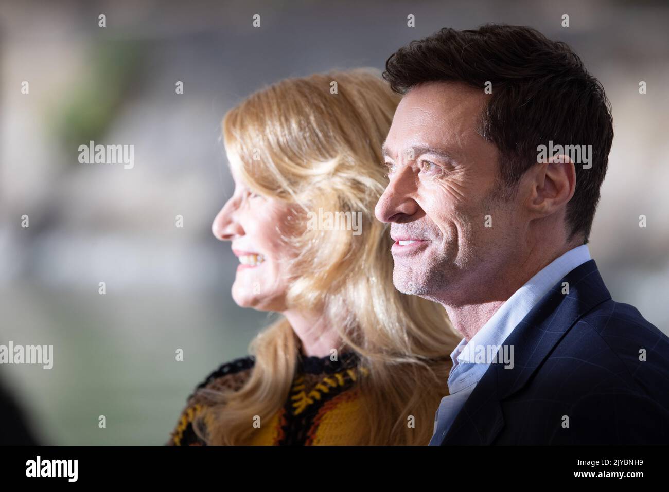 Laura Dern and Casey Affleck arrive for the "The Son" aphotocall at the ...