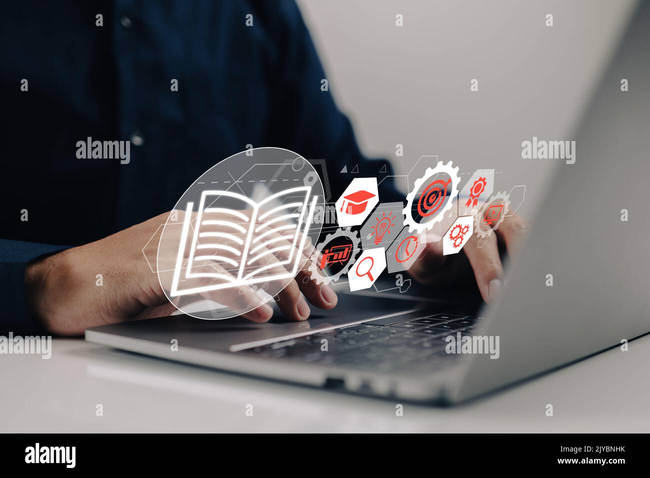 E-learning concept innovative in online education and internet ...