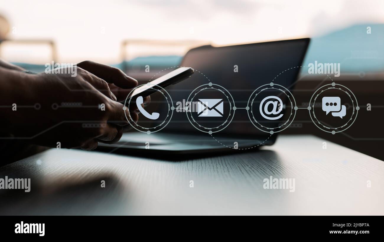 Please contact us hi-res stock photography and images - Alamy