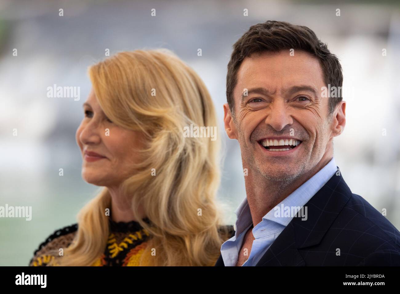 Laura Dern and Casey Affleck arrive for the "The Son" aphotocall at the ...