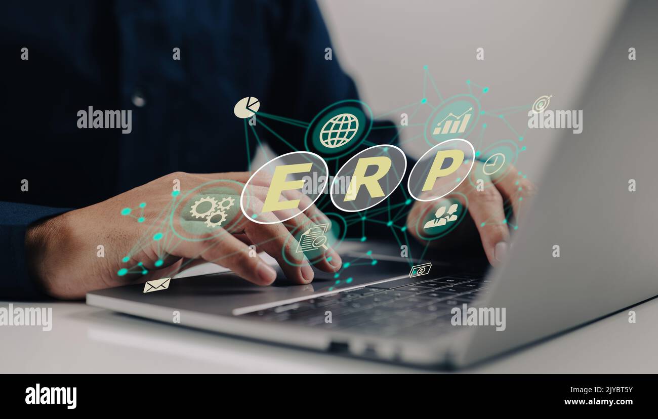 An IT manager examines the ERP (Enterprise Resource Planning ... An IT manager examines the ERP (Enterprise Resource Planning ...