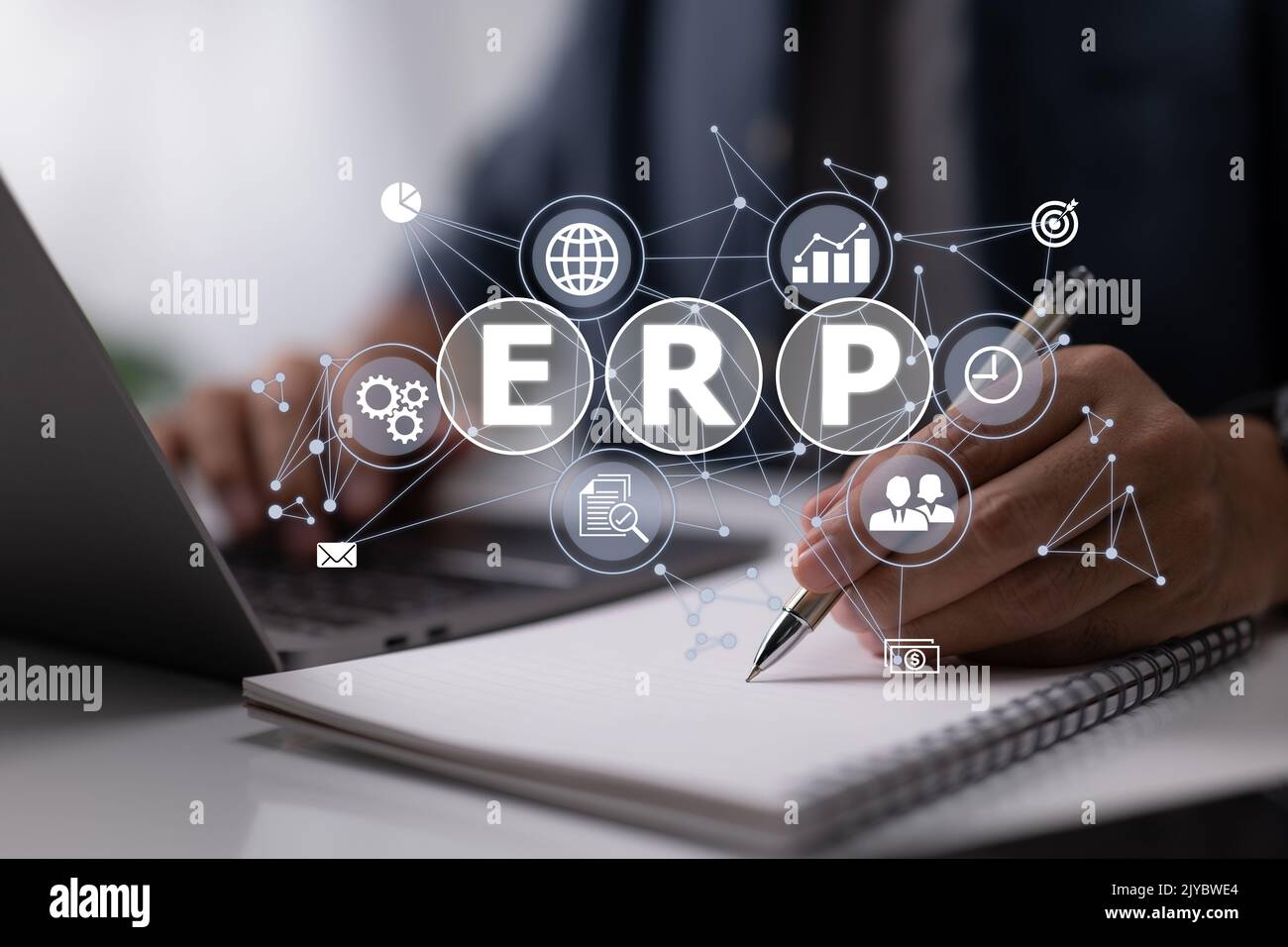 Virtual enterprise network architecture hi-res stock photography and ...