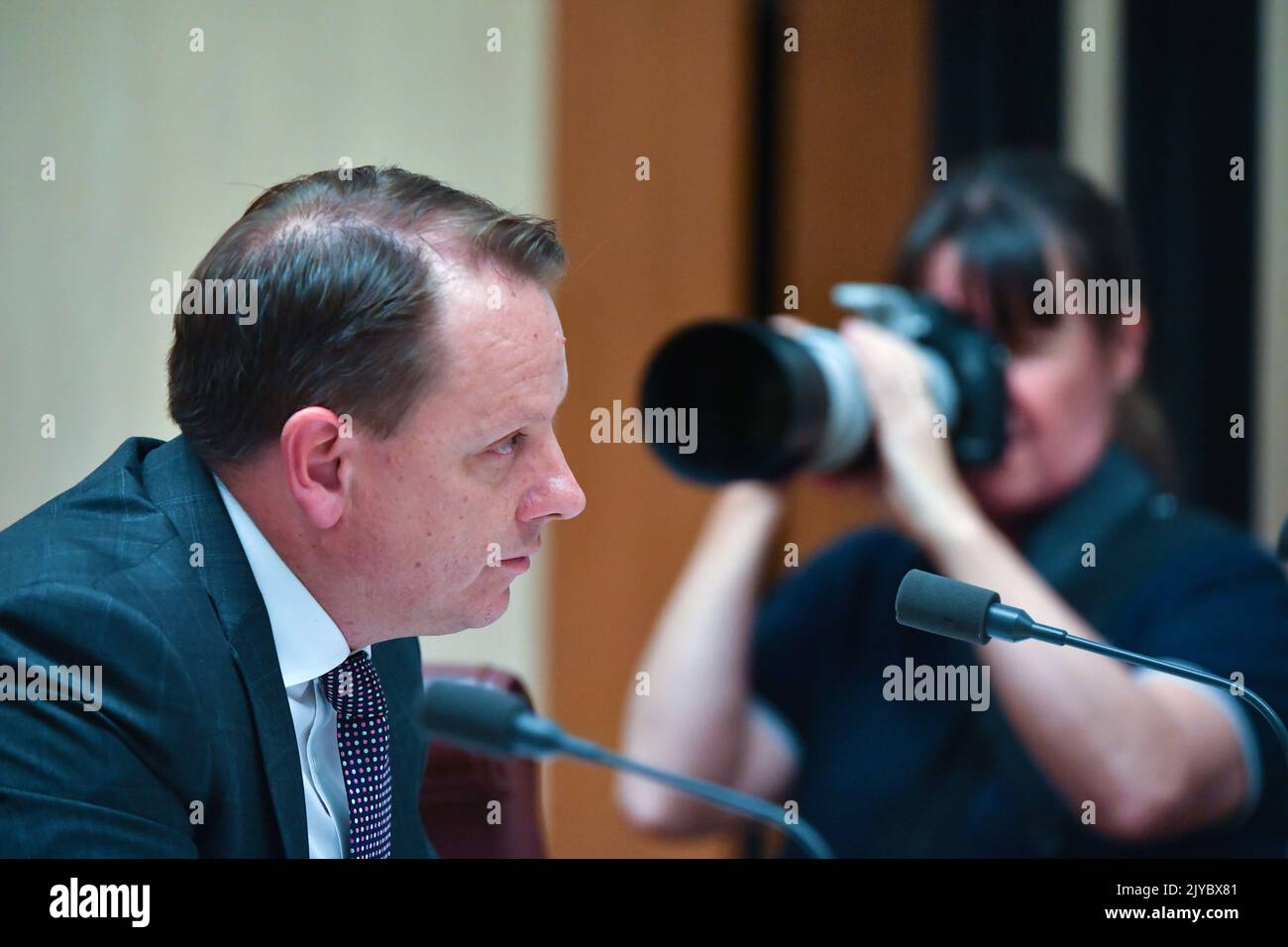 Australian Sports Commission Chief Operating Officer Luke McCann ...