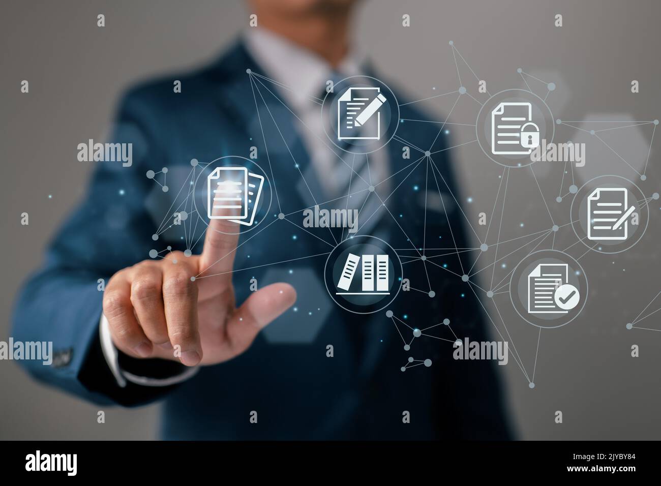 Managing documents hi-res stock photography and images - Alamy