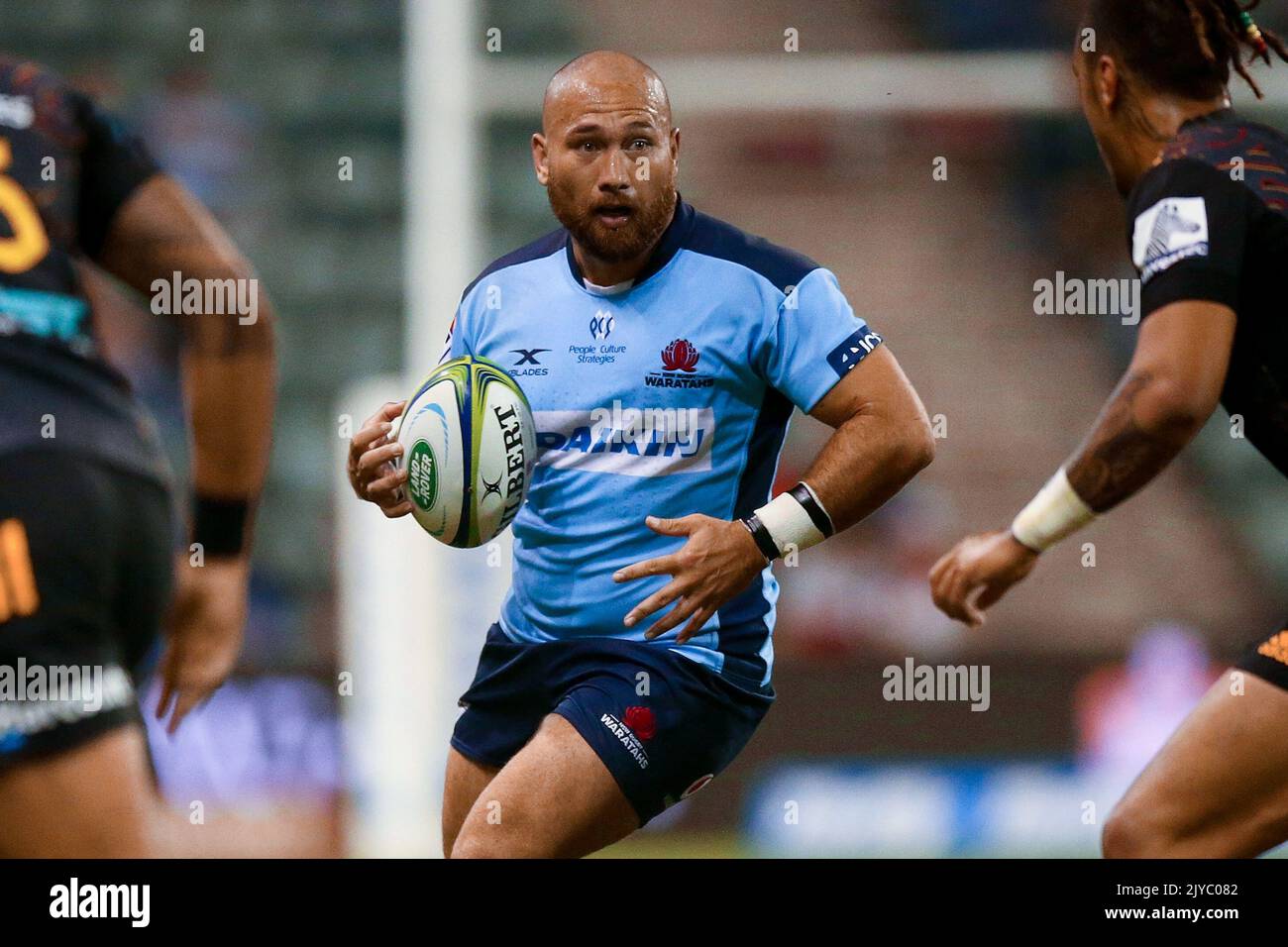 Robbie Abel of the Waratahs in action during the Round 6 Super Rugby ...