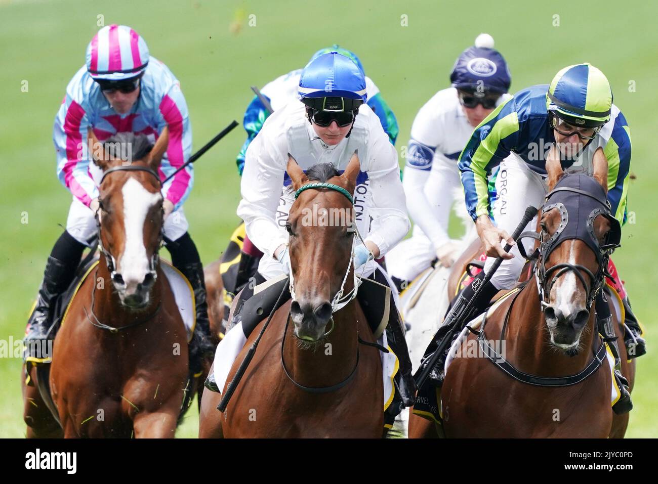Jockey Jamie Kah rides Paint The Town Two to victory in race 4, the ...
